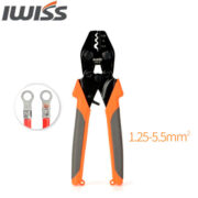 คีมย้ำหางปลาเปลือย คีมย้ำหางปลา IWISS IWS-6 ขนาด 16-10 AWG (1.25-5.5 mm)